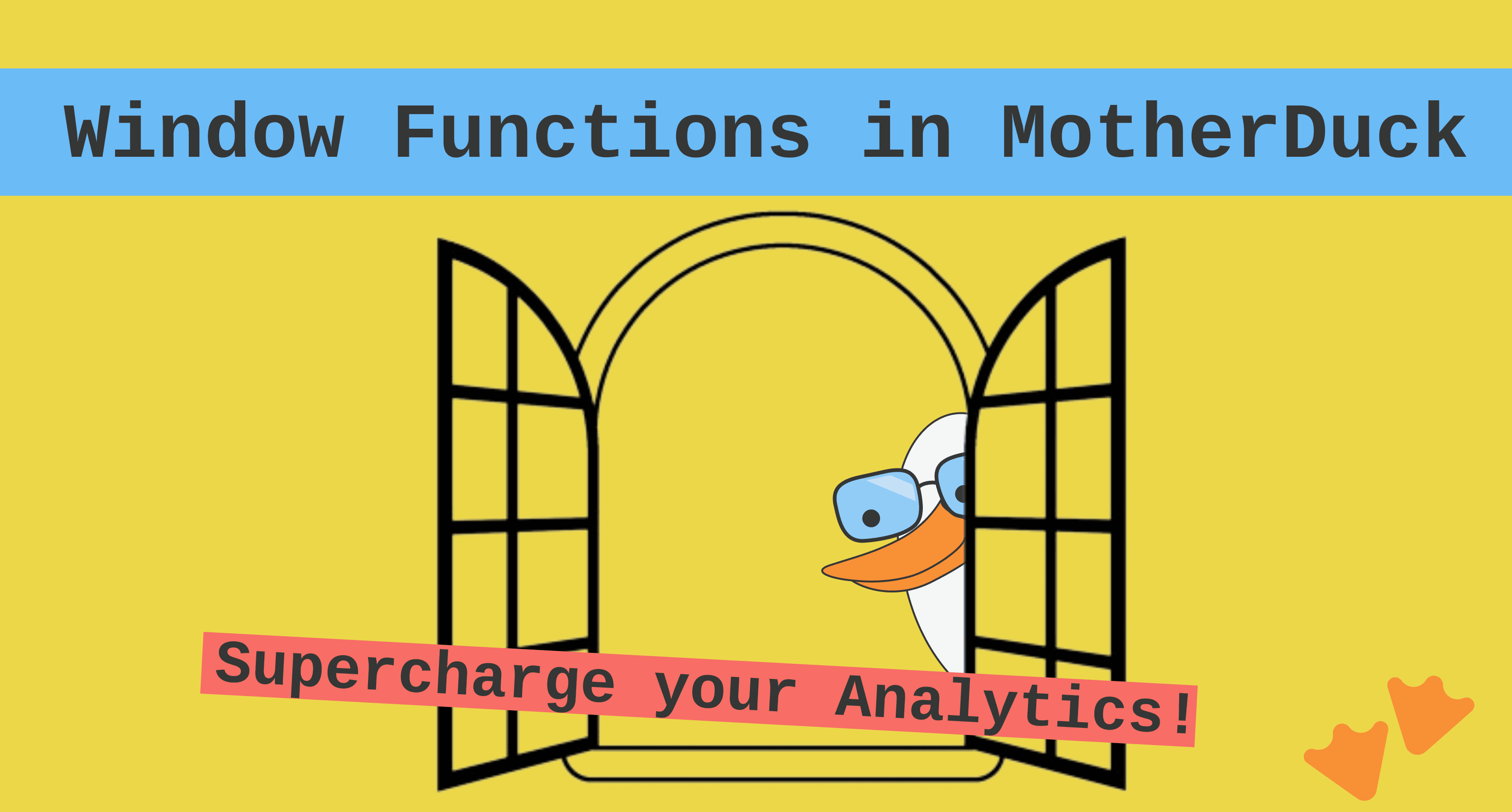 MotherDuck Window Functions