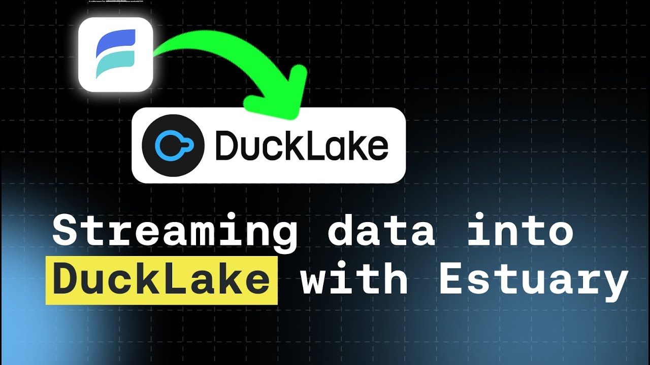How to Efficiently Load Data into DuckLake with Estuary | MotherDuck