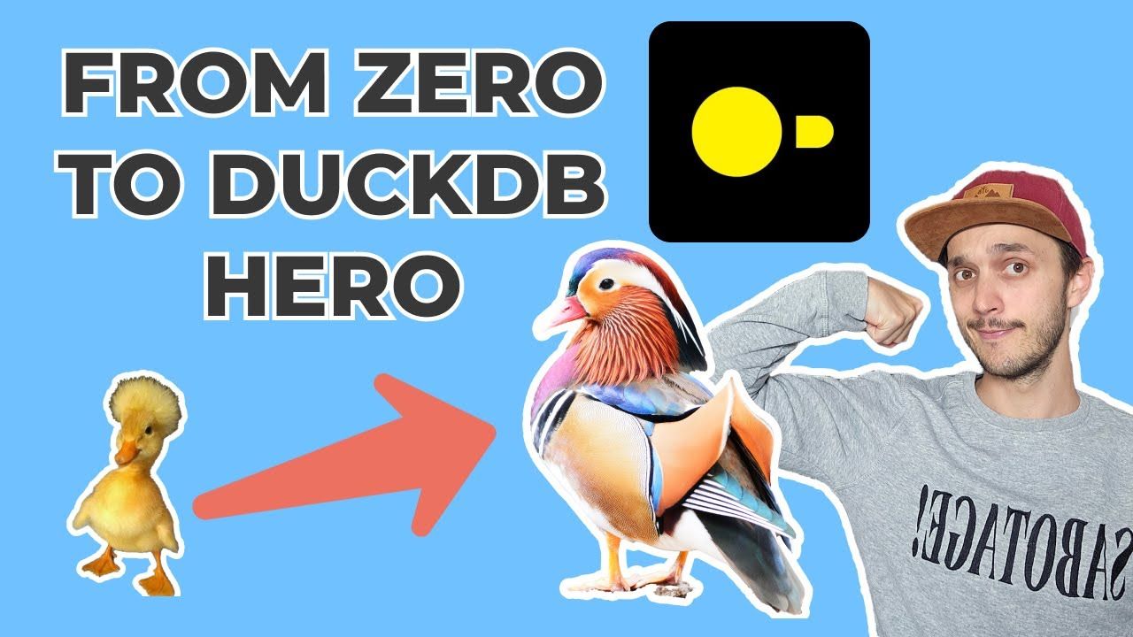 DuckDB Tutorial For Beginners | MotherDuck