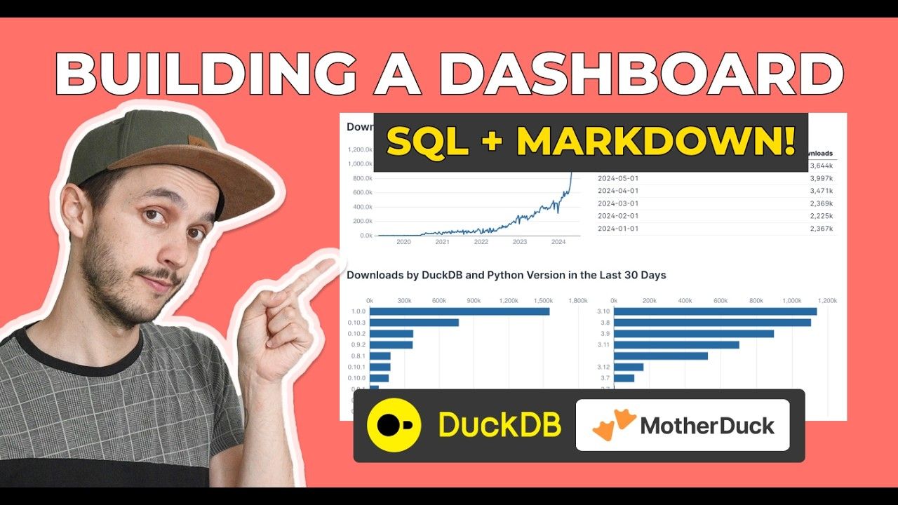 DuckDB & dataviz | End-To-End Data Engineering Project (3/3) | MotherDuck